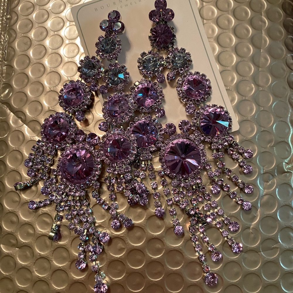 Pageant/Prom Earrings - Gem